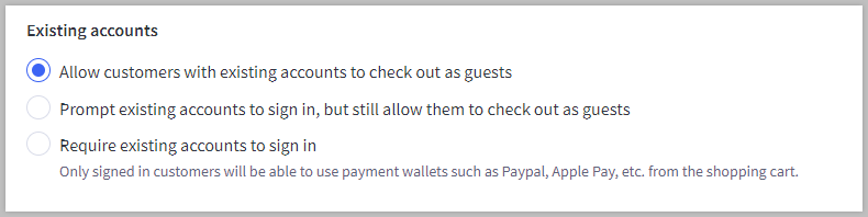 Guest Customers and Checkout