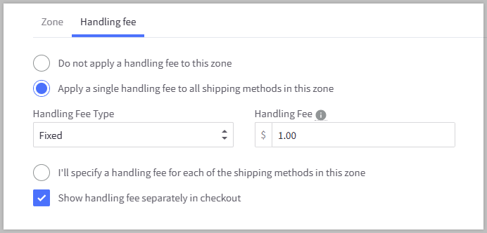 Order-level Fees