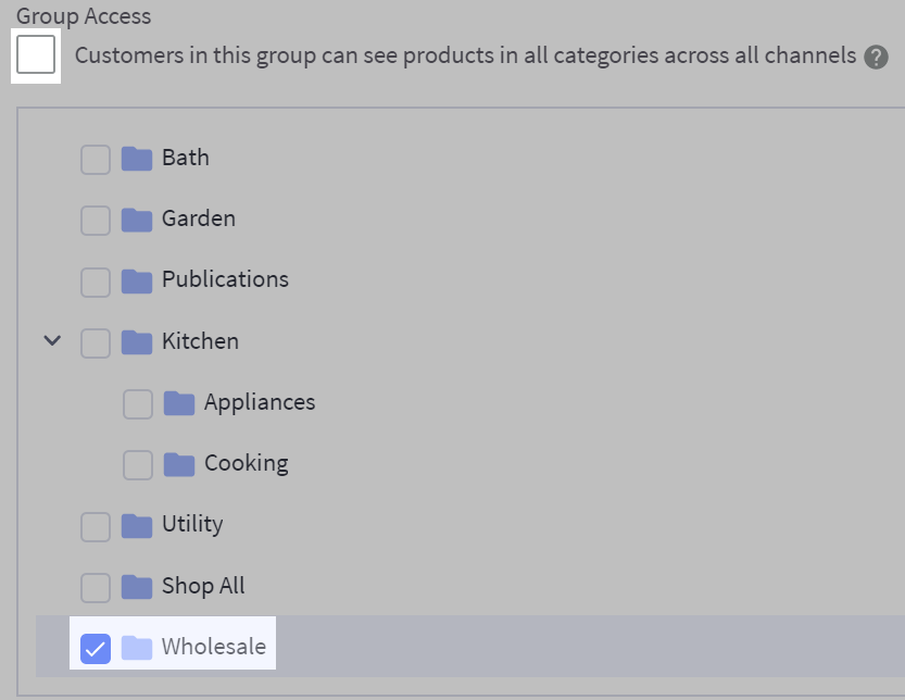 Customer Groups