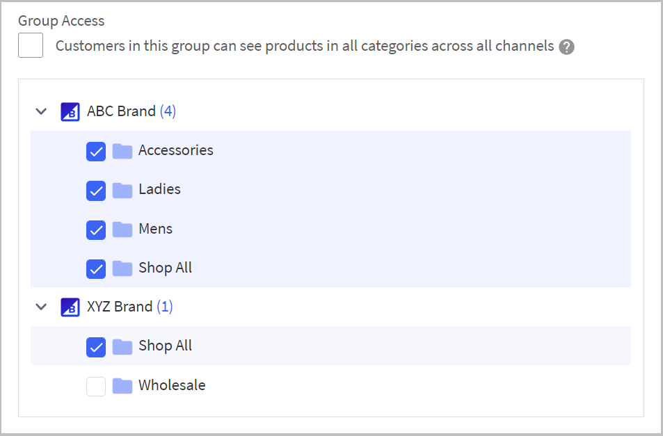 Customers and Multi-Storefront