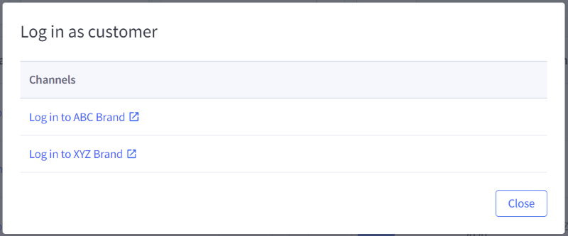 Customers and Multi-Storefront