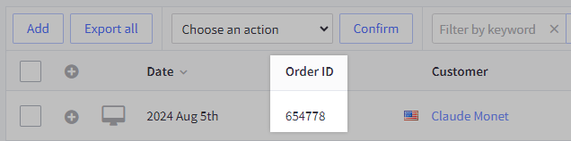 Understanding Order IDs