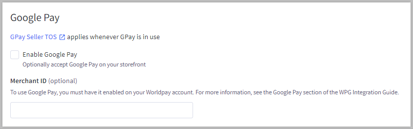 Connecting with Access Worldpay