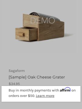 Connecting with Affirm