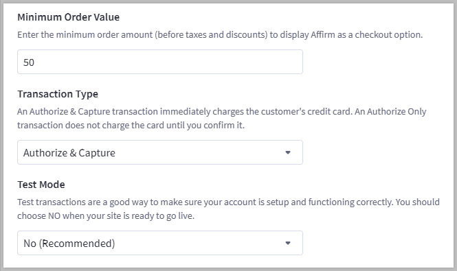Connecting with Affirm