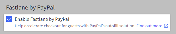 Fastlane by PayPal