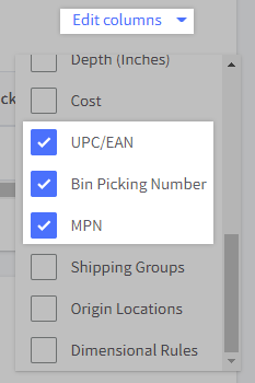 Adding Product Identifiers