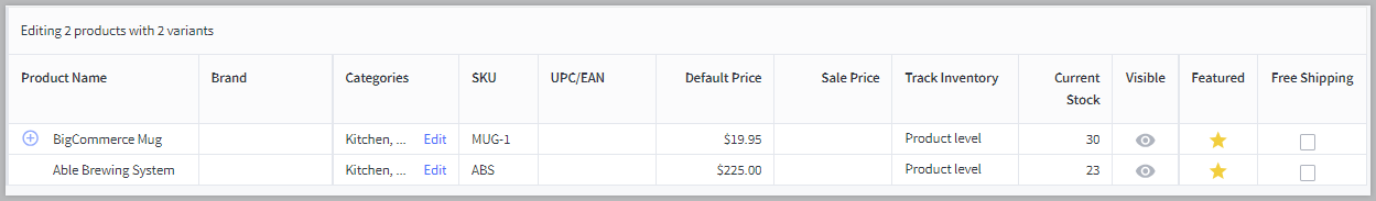 Adding Products (v3)