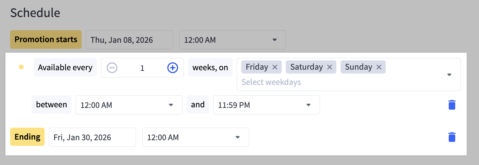 Automatic and Coupon Promotions (Standard Editor)