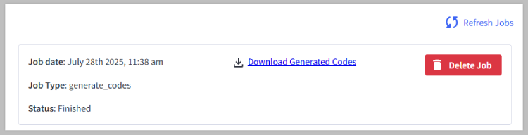 Using the Promotion Code Manager
