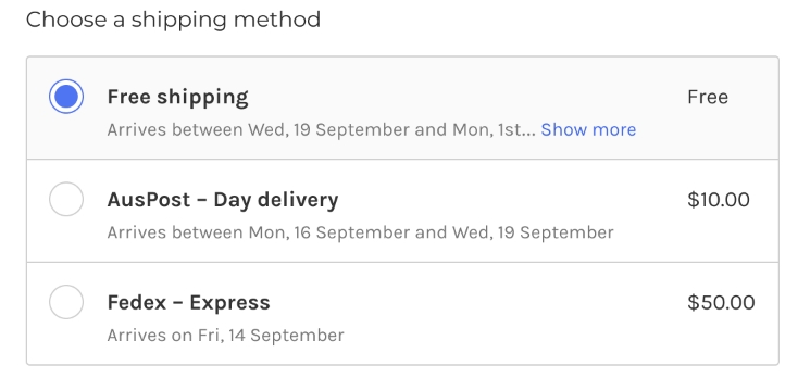 Setting Up Real Time Shipping Quotes