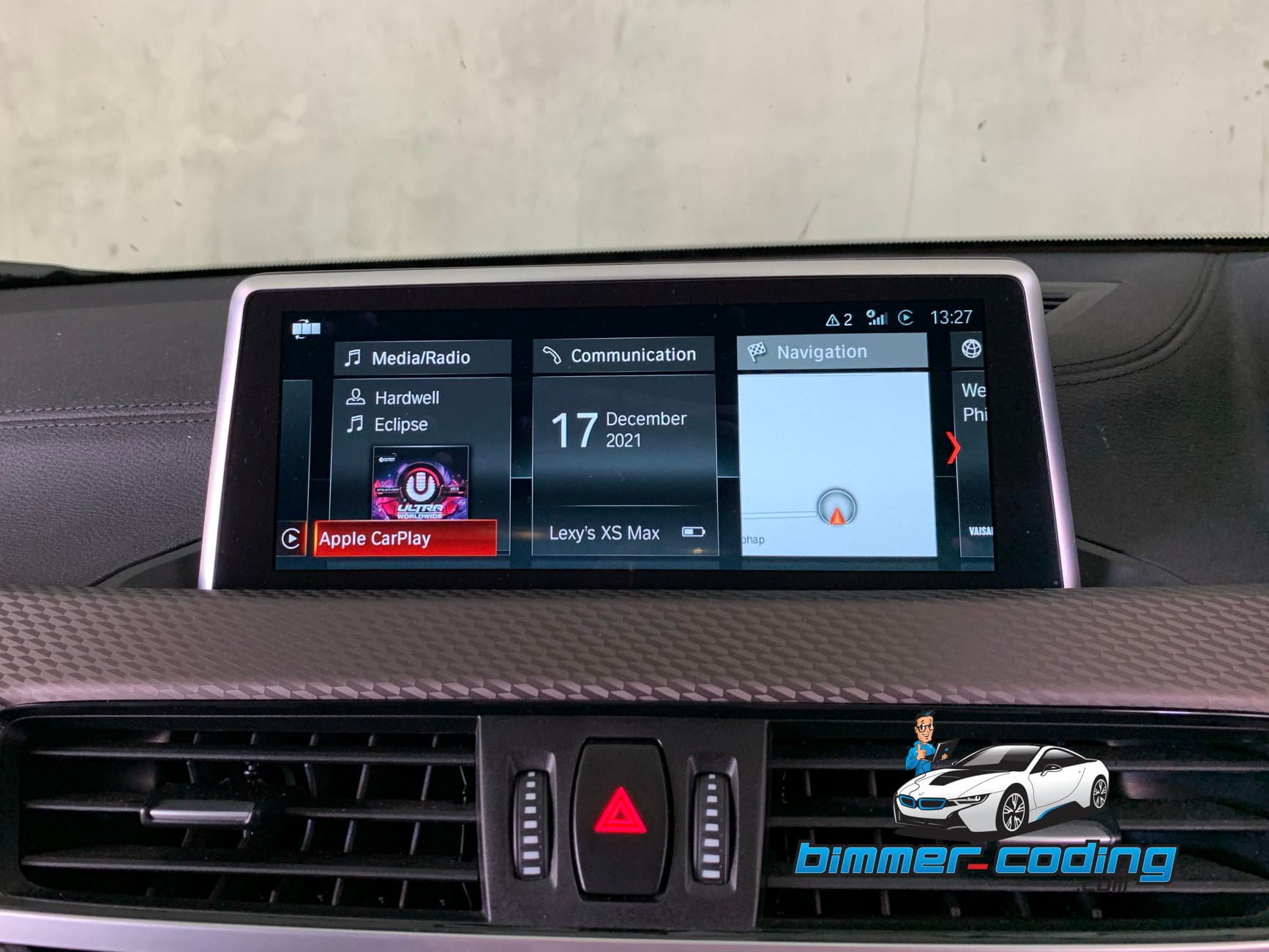 ปลดล็อค Coding BMW X2 F39 Apple CarPlay - ปลดล็อค บีเอ็ม มินิ