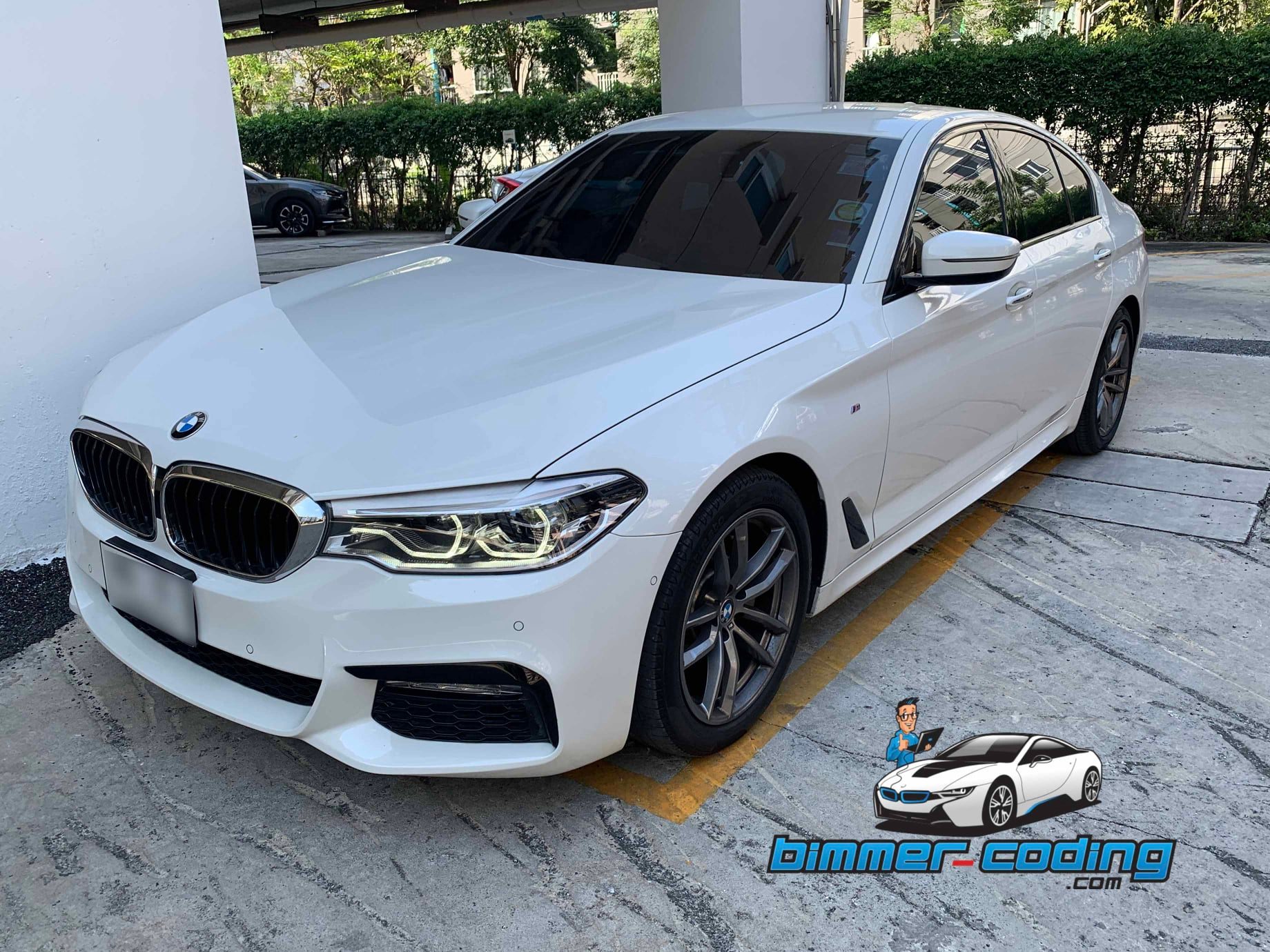 ขอขอบคุณลูกค้าใช้บริการ Coding ปลดล็อค BMW G30 520d M Sport - ปลดล็อค บีเอ็ม มินิ