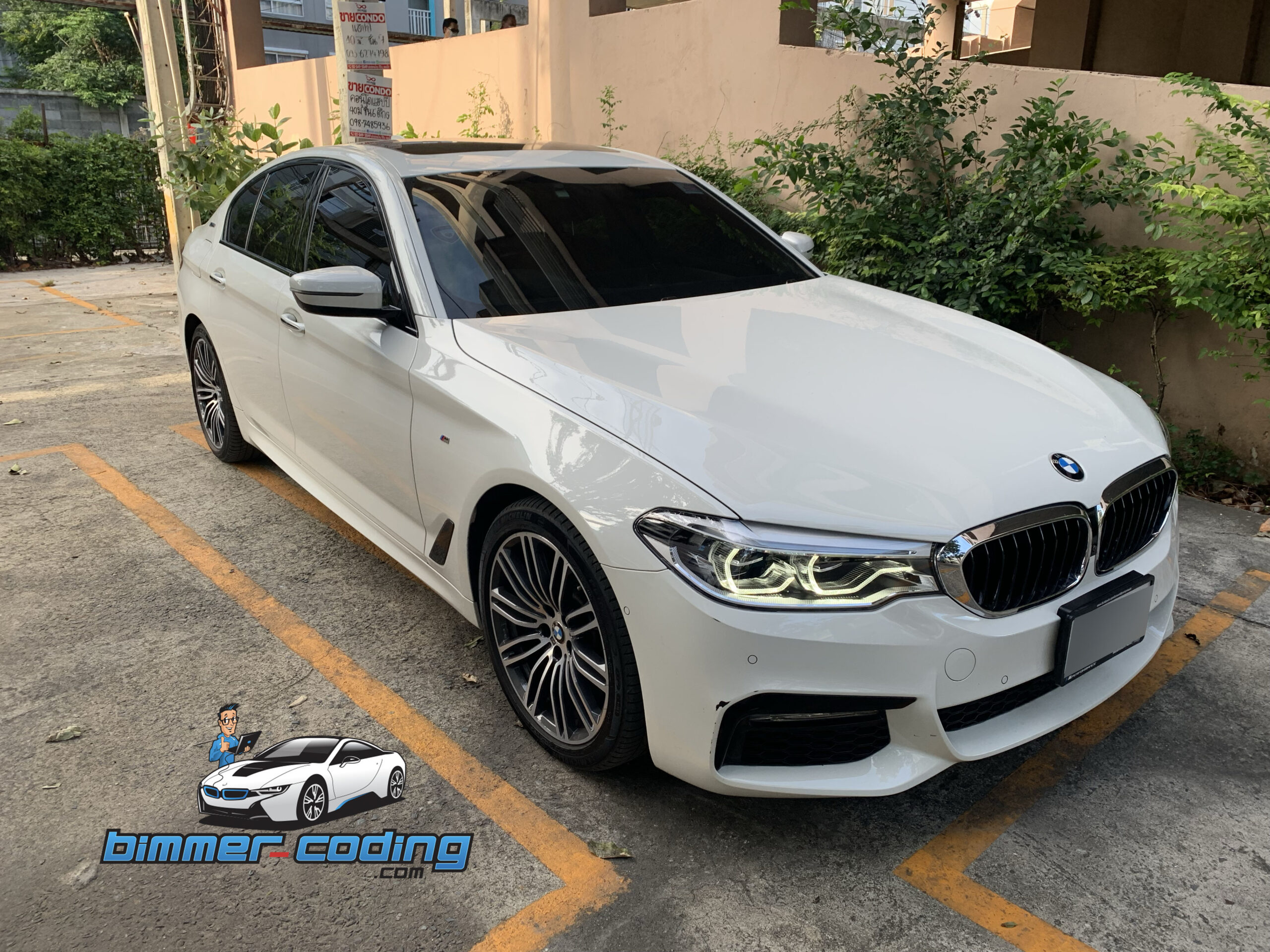 ขอขอบคุณลูกค้าใช้บริการ Coding ปลดล็อค BMW G30 530e M Sport - ปลดล็อค บีเอ็ม มินิ
