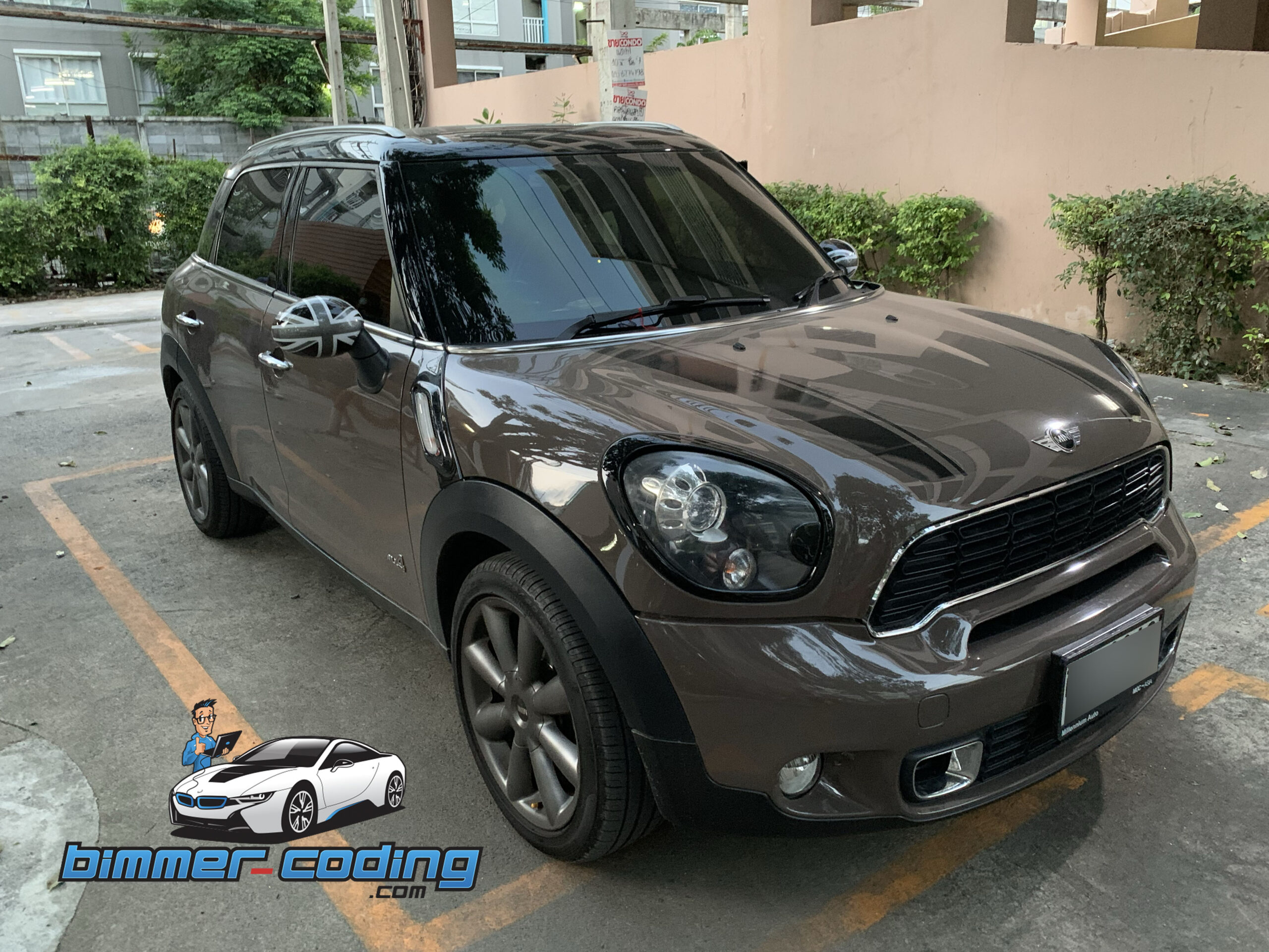 MINI R60 ติดตั้ง Smart link และกล้องถอย - ปลดล็อค บีเอ็ม มินิ