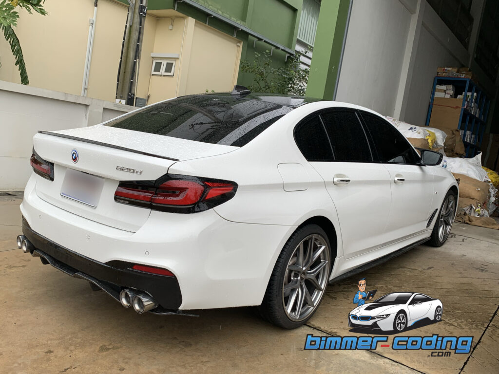 ขอขอบคุณลูกค้าใช้บริการ Coding ปลดล็อค BMW Series 5 G30 520d - ปลดล็อค บีเอ็ม มินิ