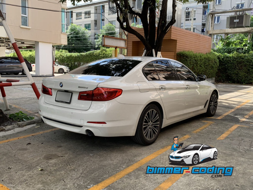 BMW 5 Series G30 520D ปลดล็อค Coding - ปลดล็อค บีเอ็ม มินิ