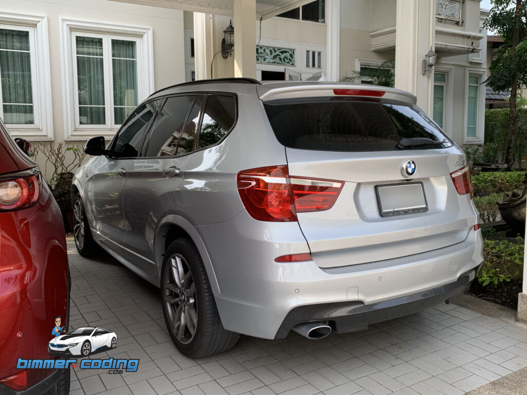 BMW X3 F25 LCI EVO ปลดล็อค Coding - ปลดล็อค บีเอ็ม มินิ
