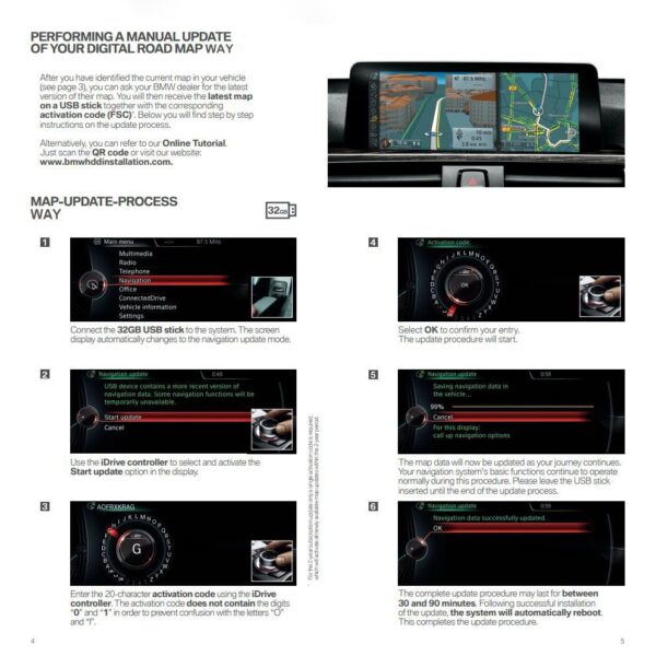 BMW and MINI FSC Full set iDrive EntryNav2 WAY Map - bimmer-unlock.com