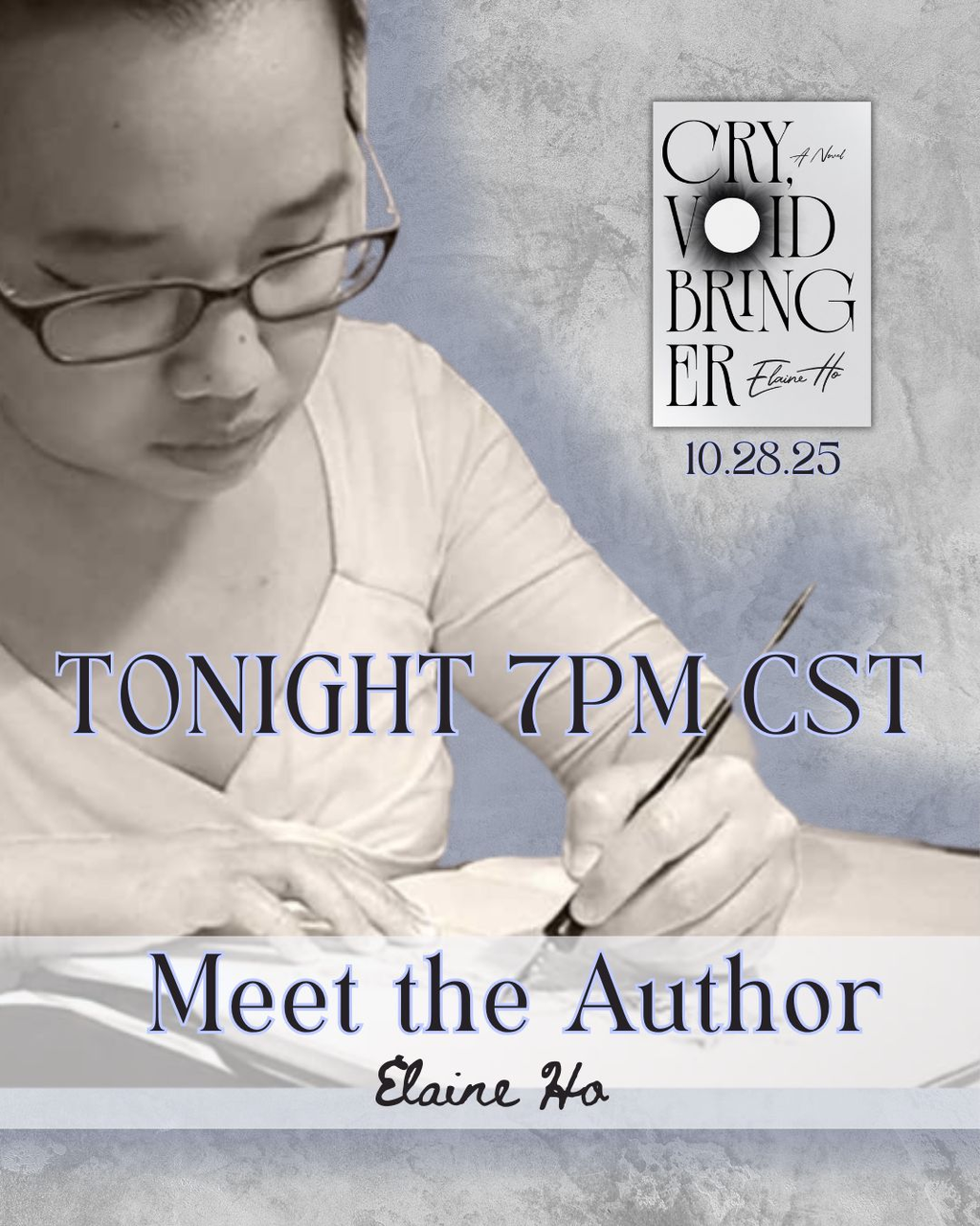 Bindery Books | Zoom link for tonight's meeting with El...