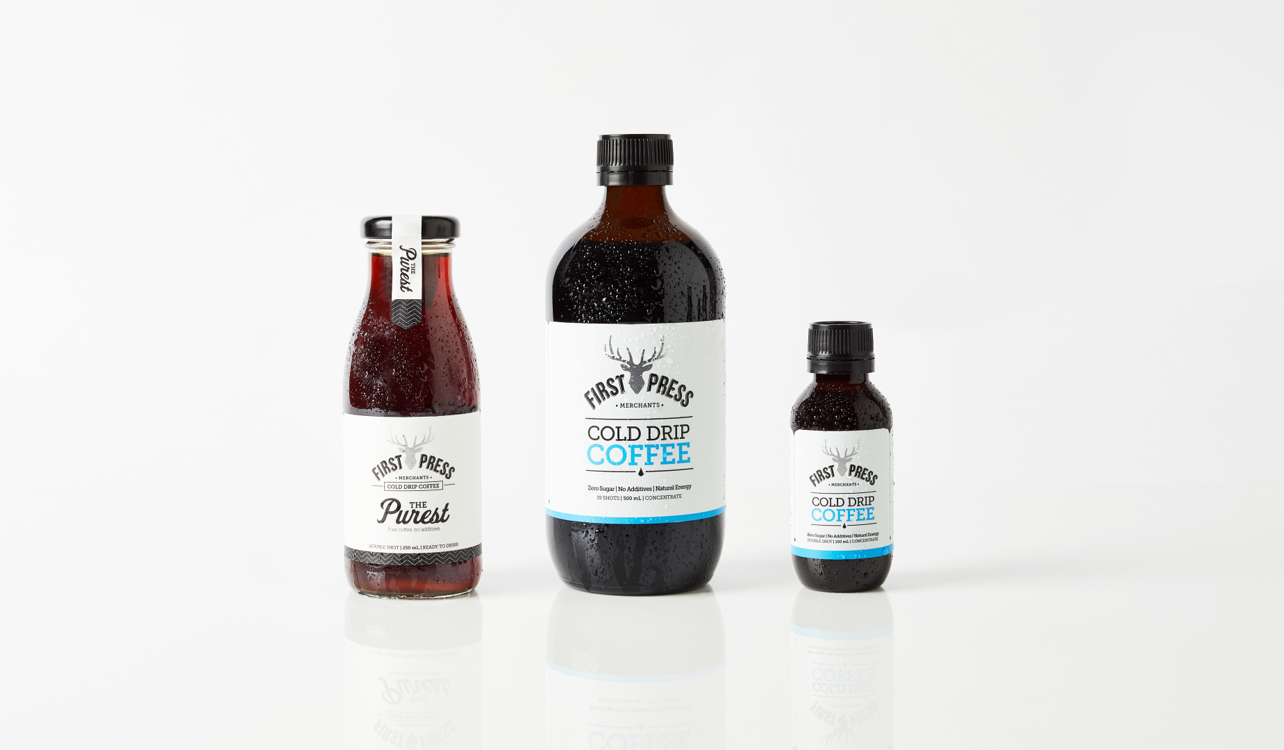 First Press Coffee - Big ambition in a little bottle.