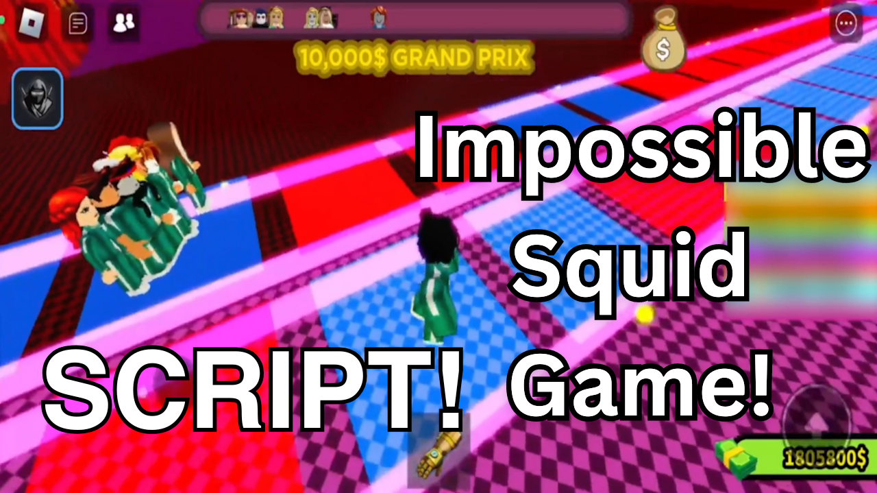 Impossible Squid Game - Landing Page