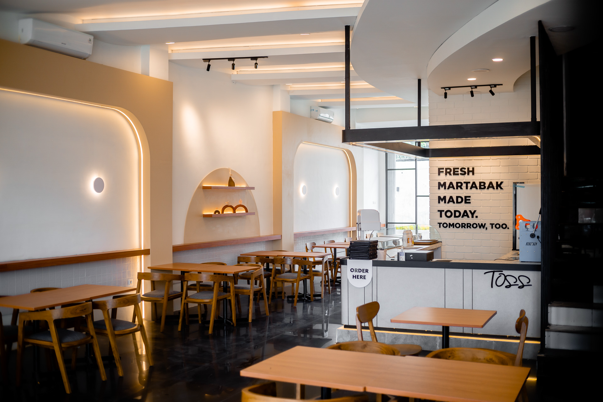 TOSS Cafe - Landing Page