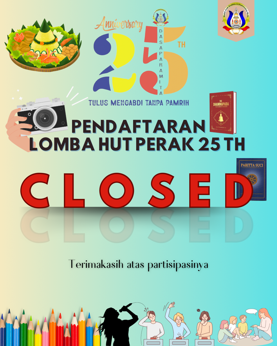 HUT PERAK DASA PARAMITA 25TH - Landing Page