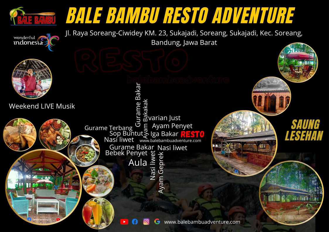 Bale Bambu Adventure - Landing Page