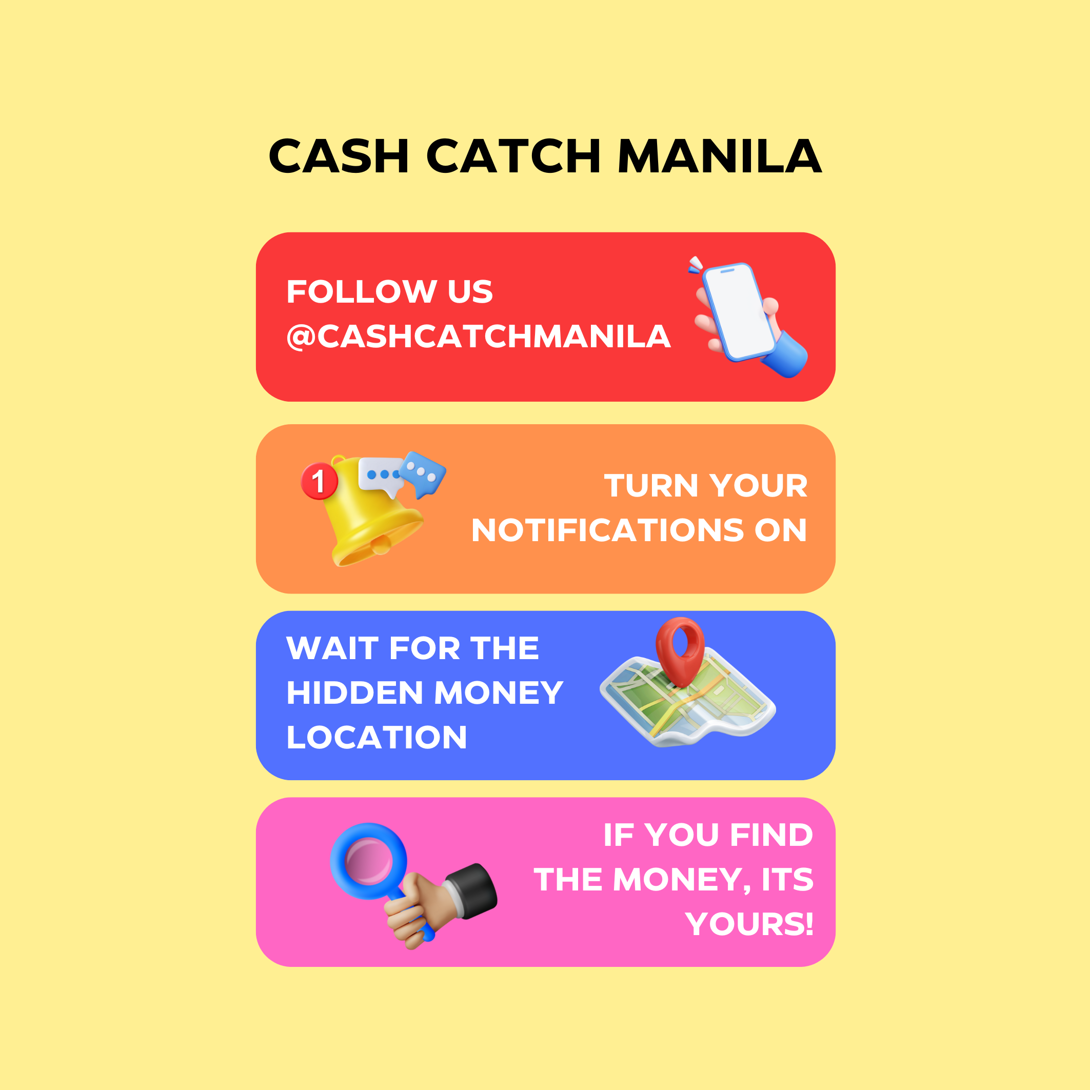 Cash Catch Manila - Landing Page