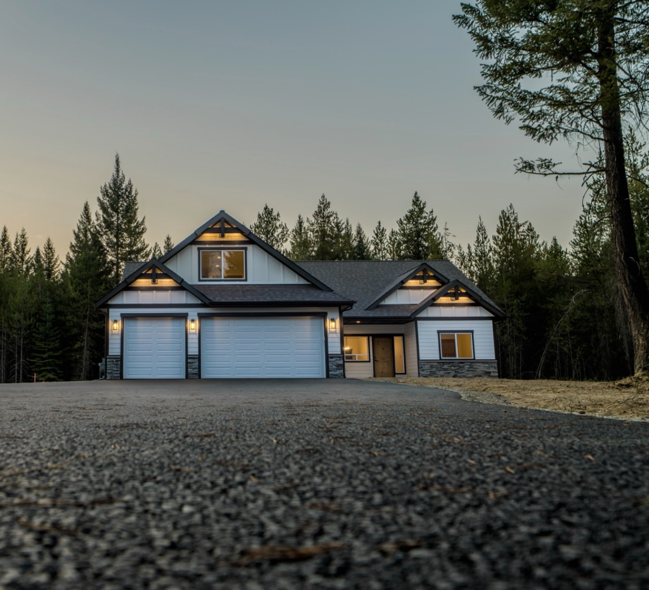 Welcome to Timbered Ridge Homes - Landing Page