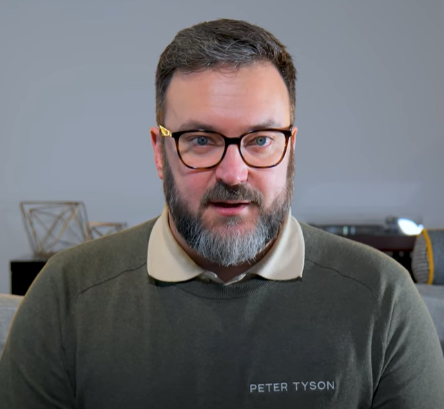 Peter Tyson - Audio & Visual - Landing Page