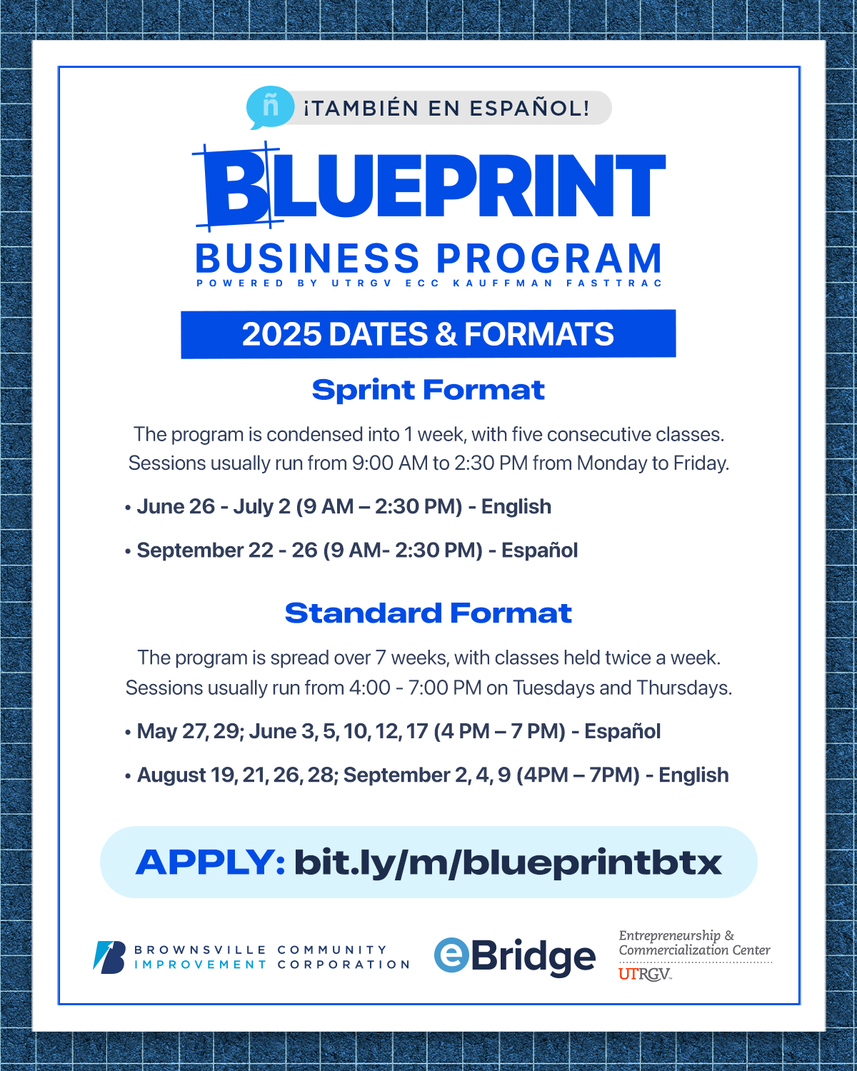 Blueprint Business Program - Landing Page