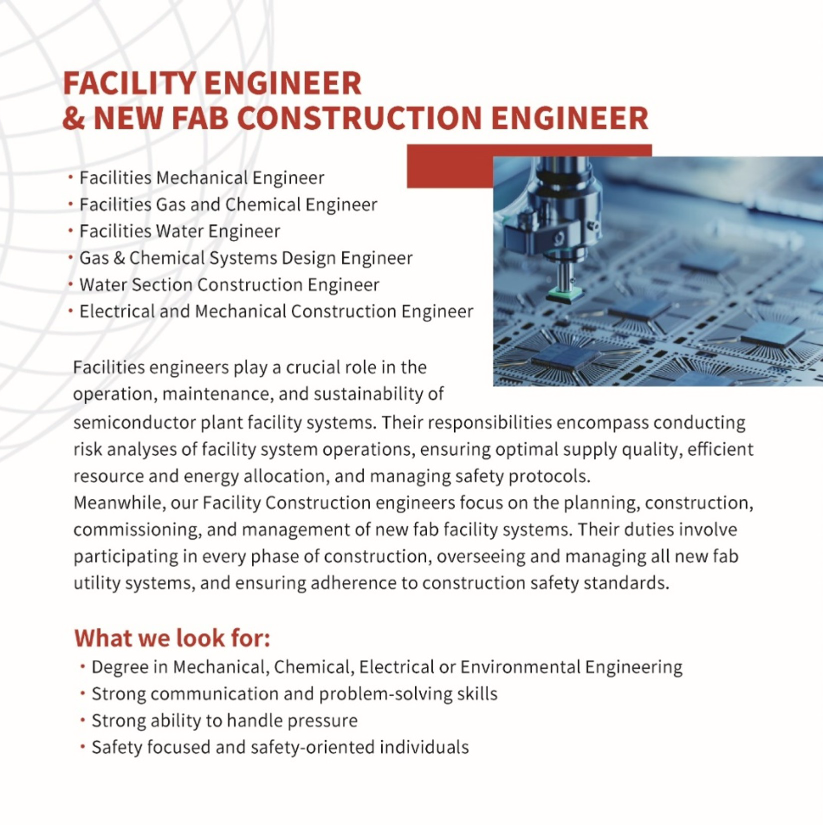 TSMC Arizona - Landing Page