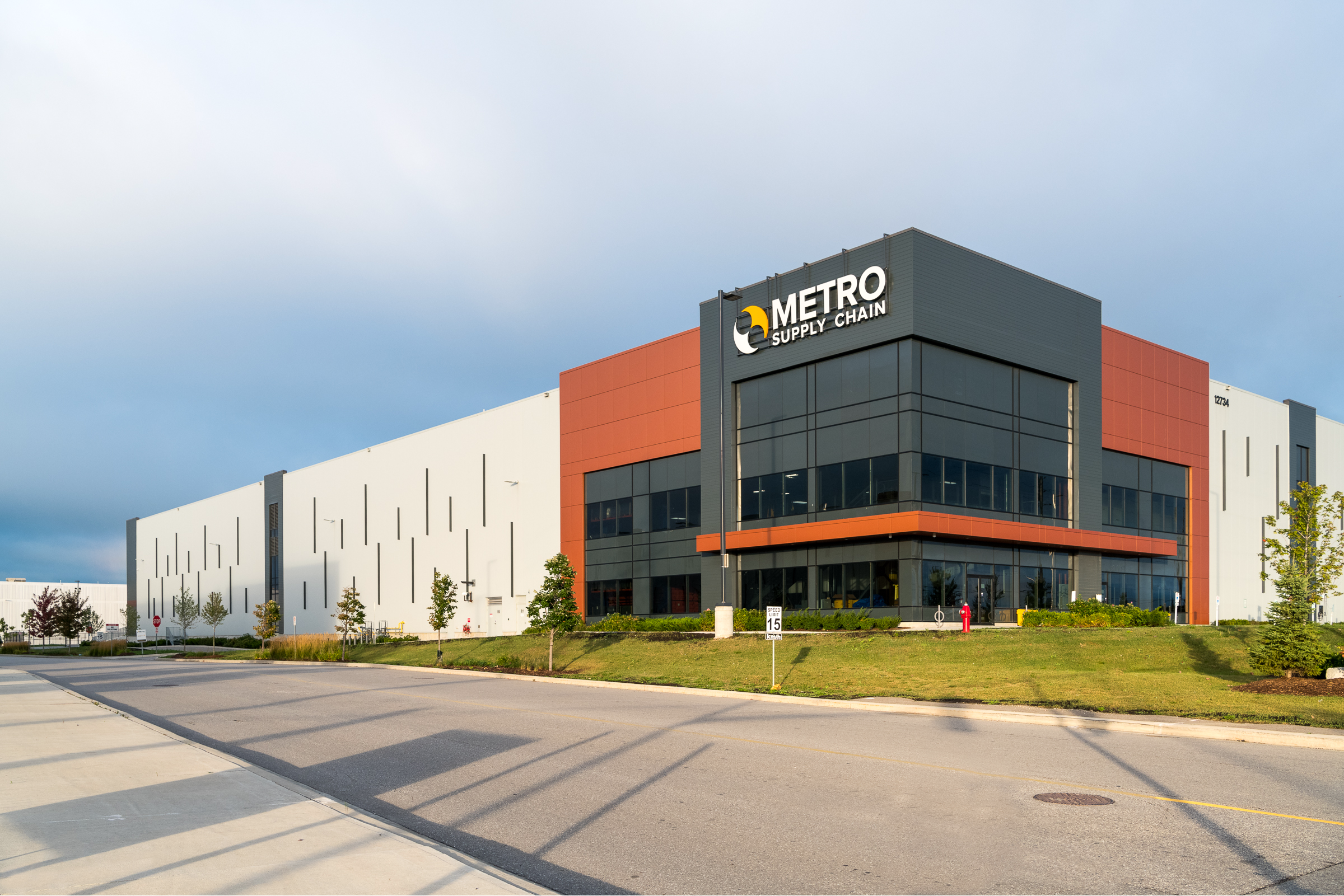 Metro Supply Chain - Landing Page