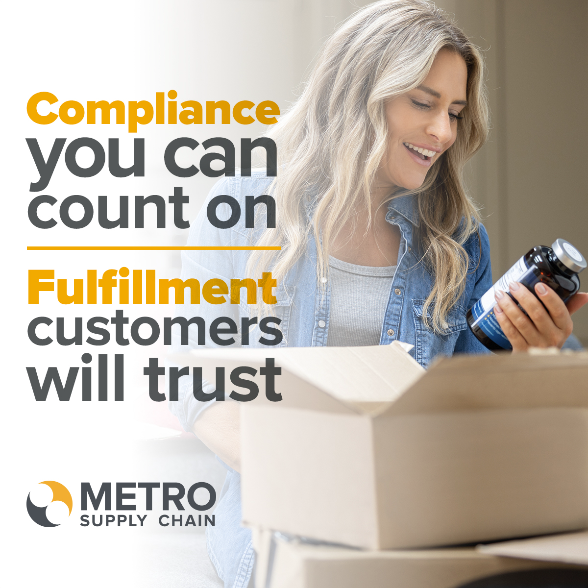 Metro Supply Chain - Landing Page