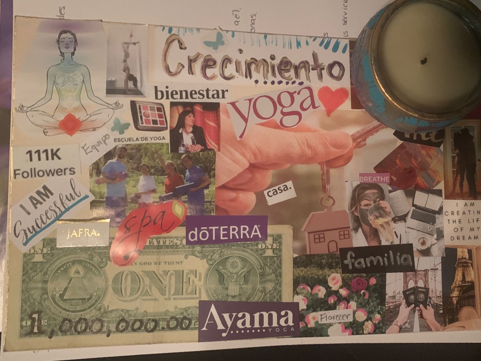Vision Board: Visualiza tu 2023 by AYAMA Yoga