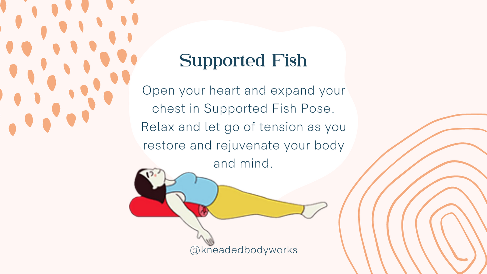 A Month of Rest- Supported Fish- 9 Minute Practice by Ashley Collins