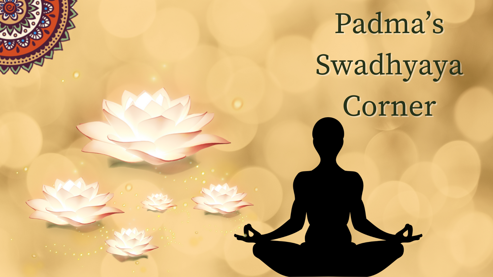 Padma's Journey of Swadhyaya Update by Santosha Yoga