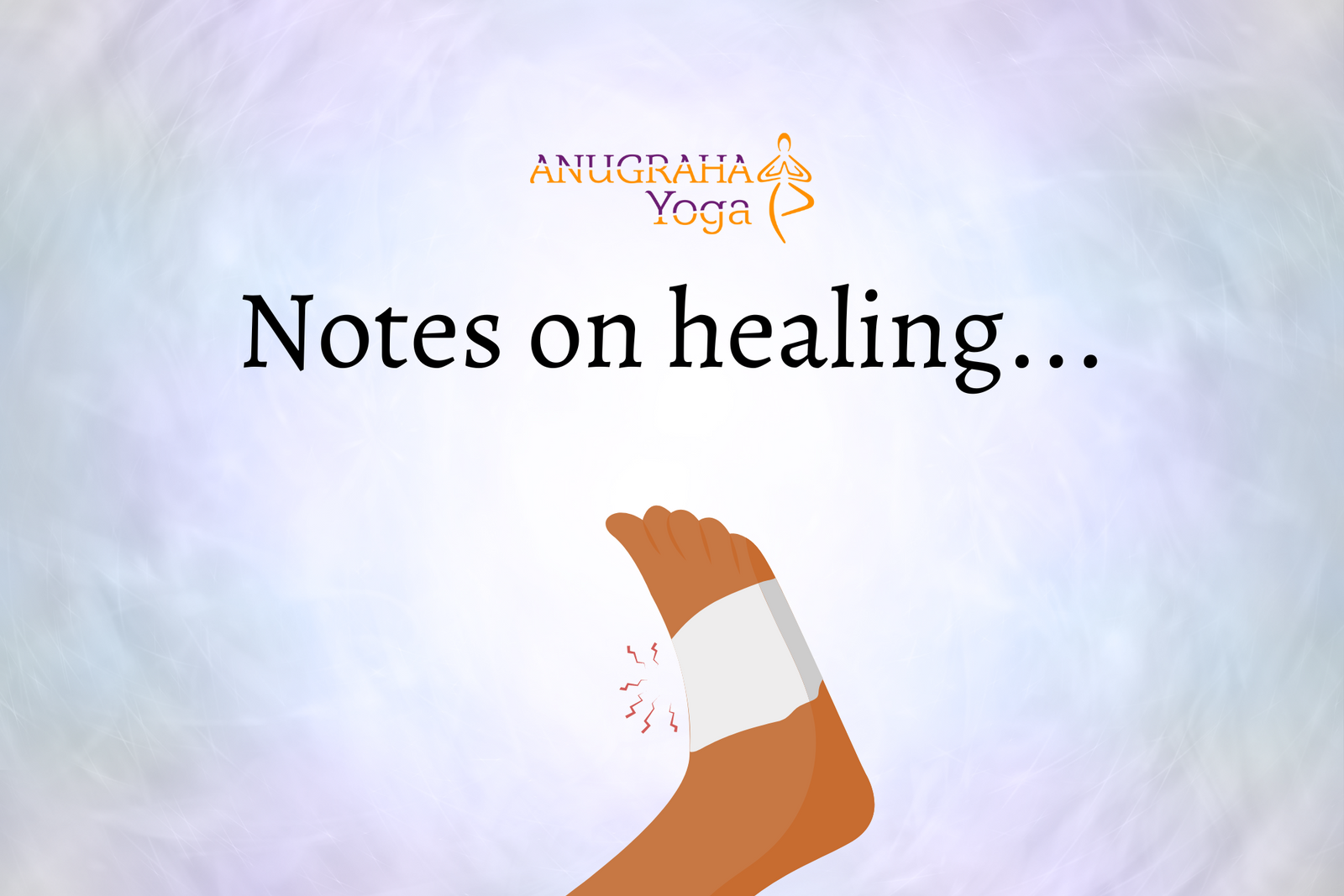 Notes on healing from injury by Renee Rampersadsingh