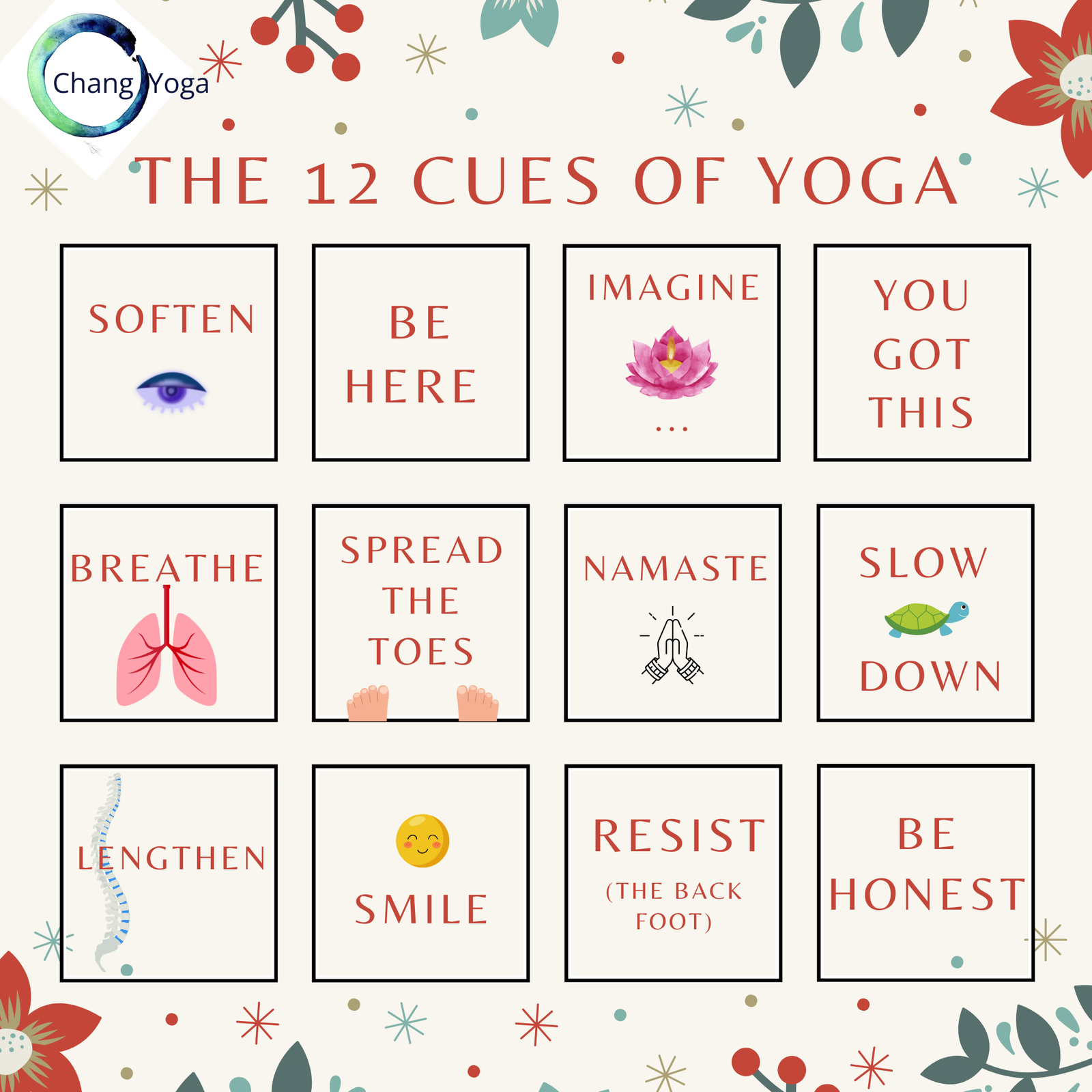 The Twelve Cues of Yoga by Chang Park
