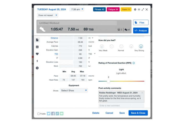 I Used TrainingPeaks for Marathon Training, Here's How it Worked Out