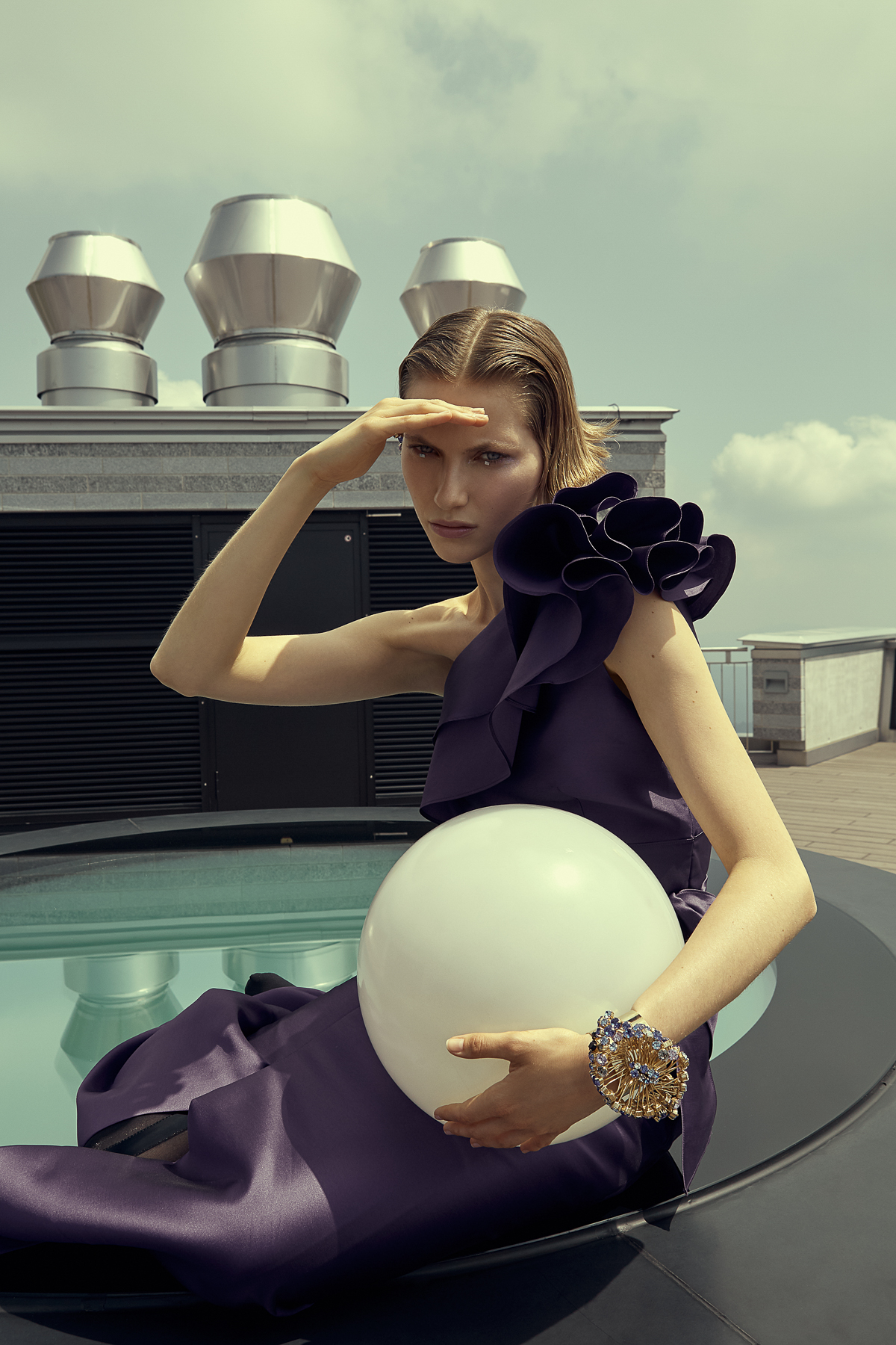 Daniela Rettore for Marie Claire Hong Kong with Daga Jez - Blame Magazine