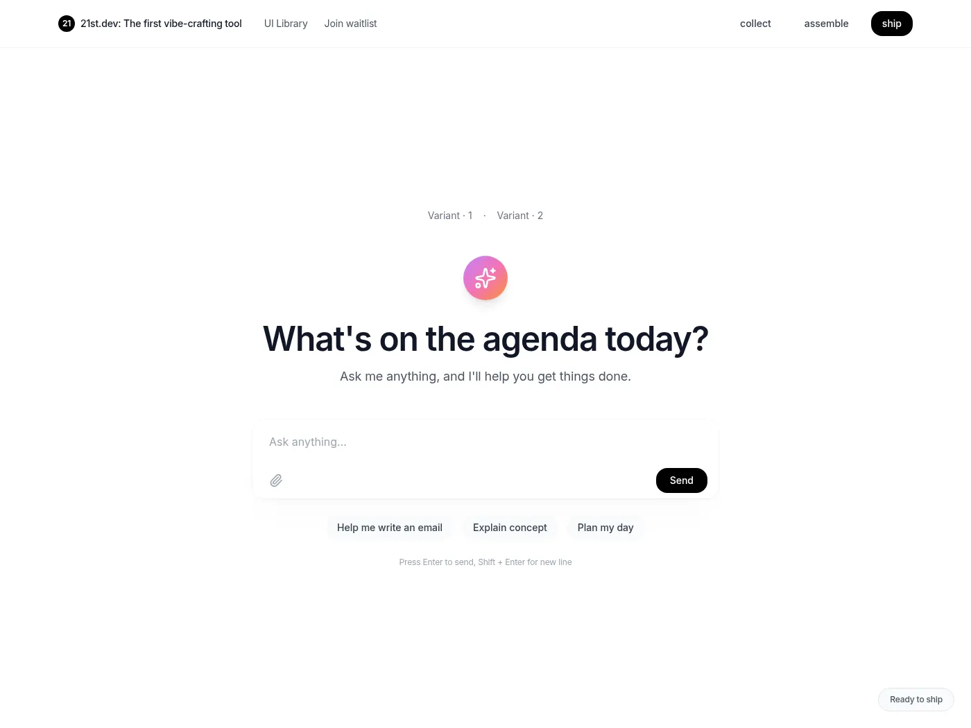 21st.dev Portfolio Web App Clone