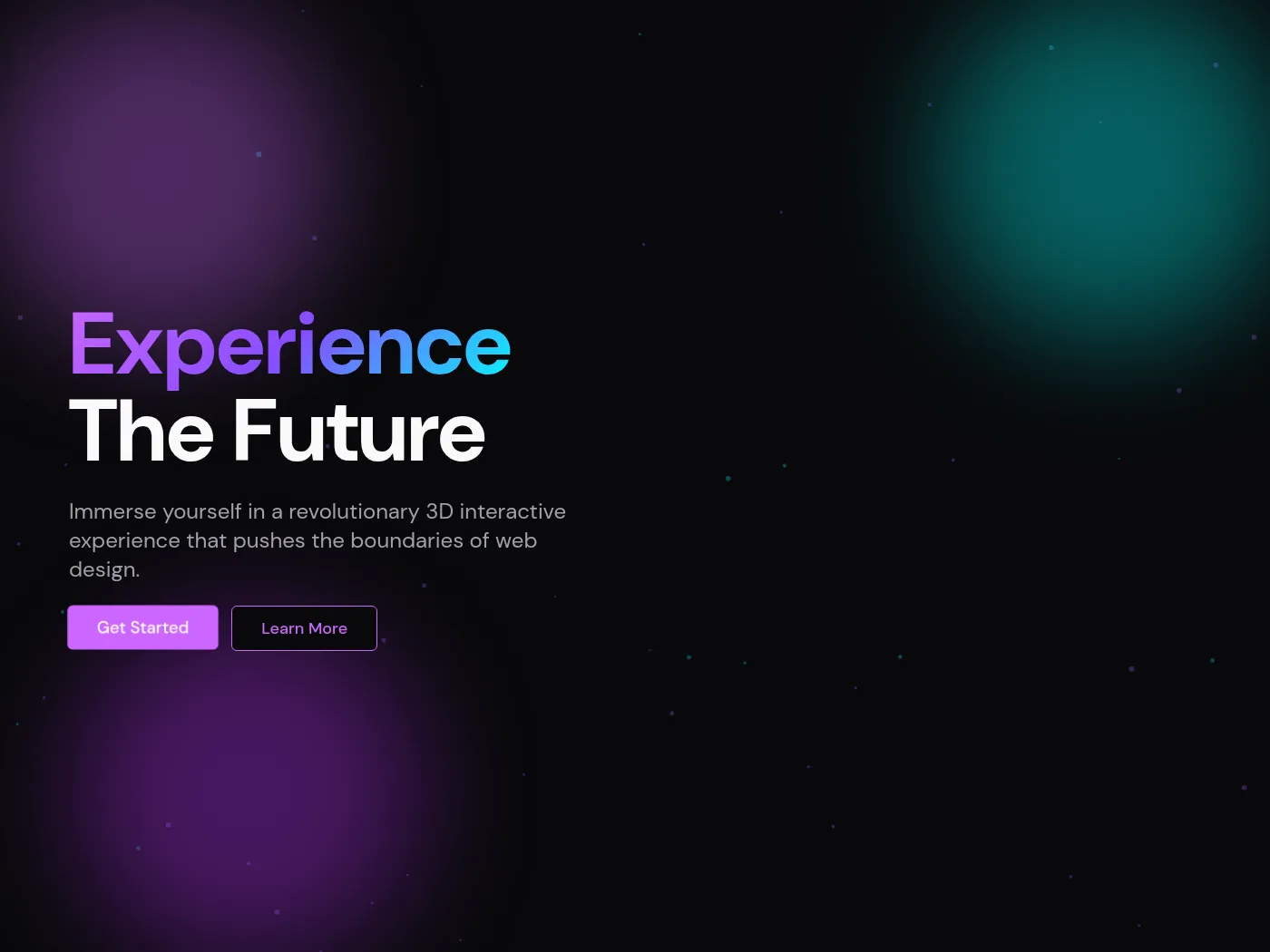 Ultimate 3D Interactive Animated Website