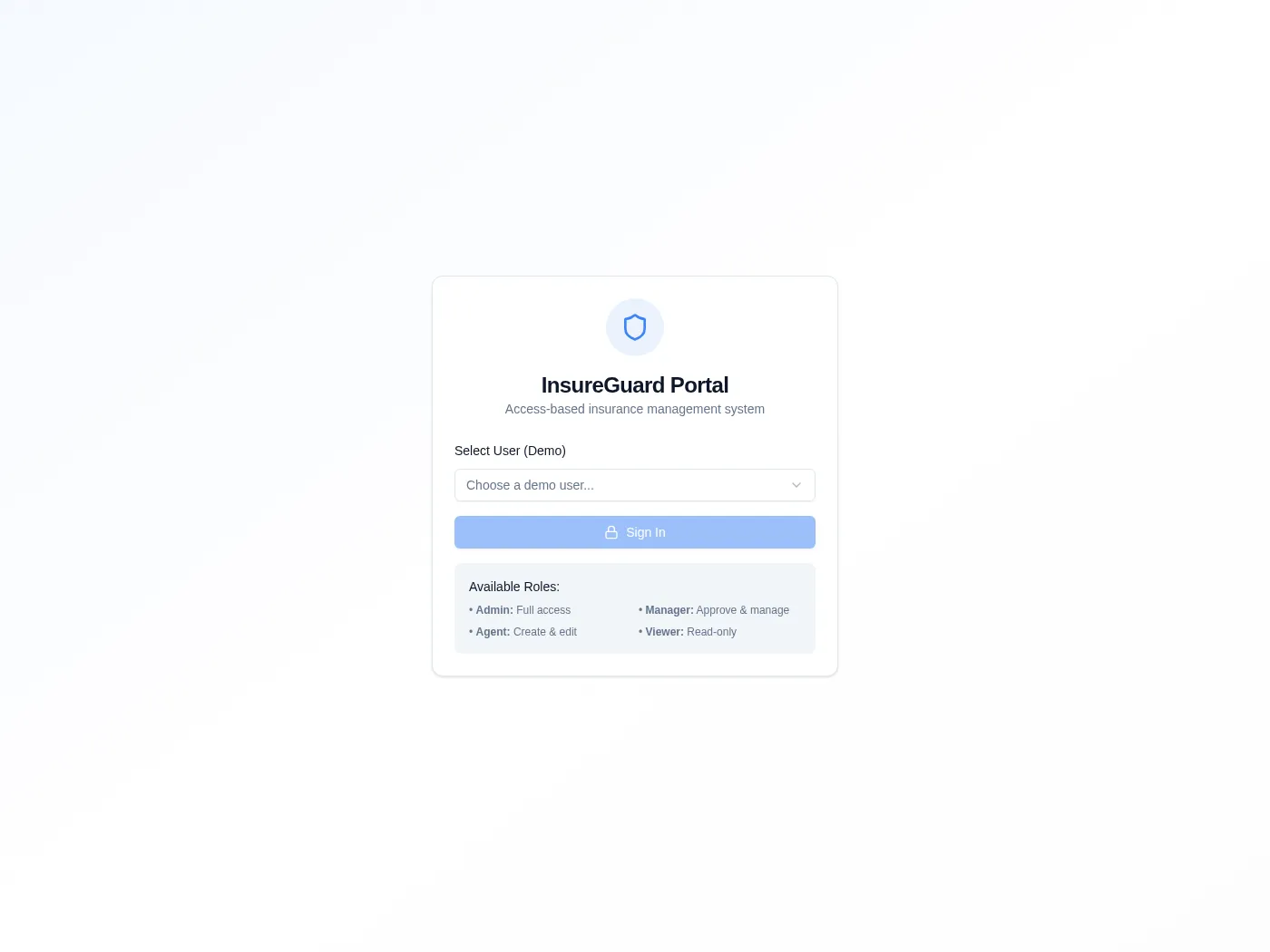 Access-Based Insurance Tools Suite