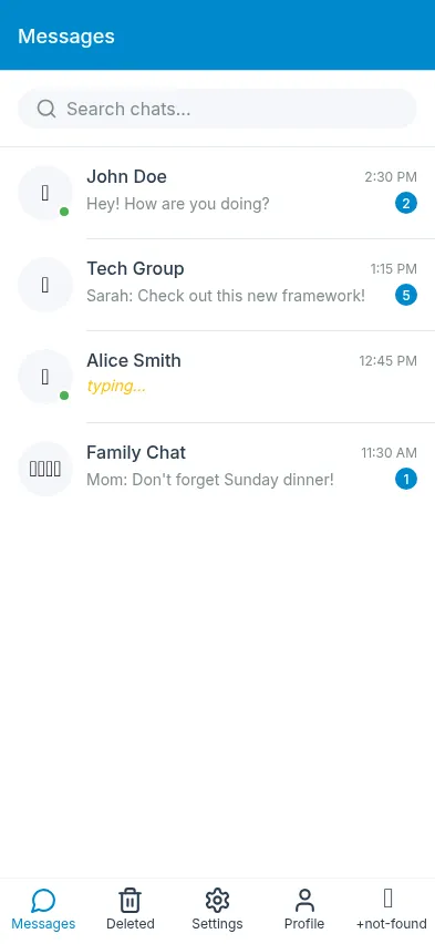Advanced Telegram Client for Mobile