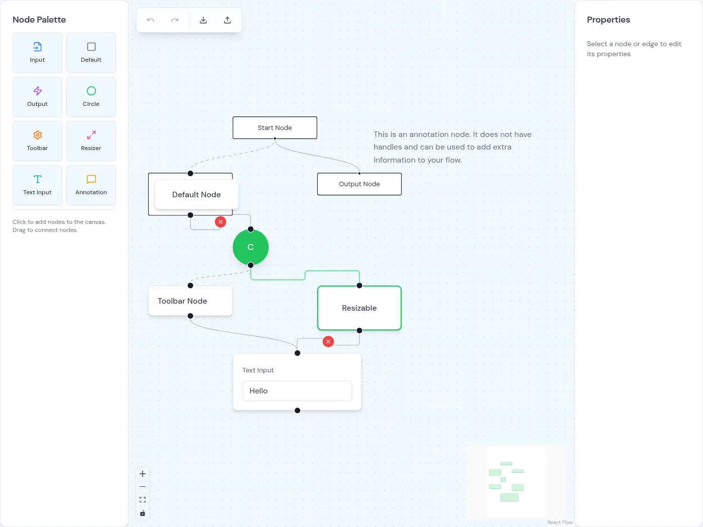 Advanced Visual Flow Builder