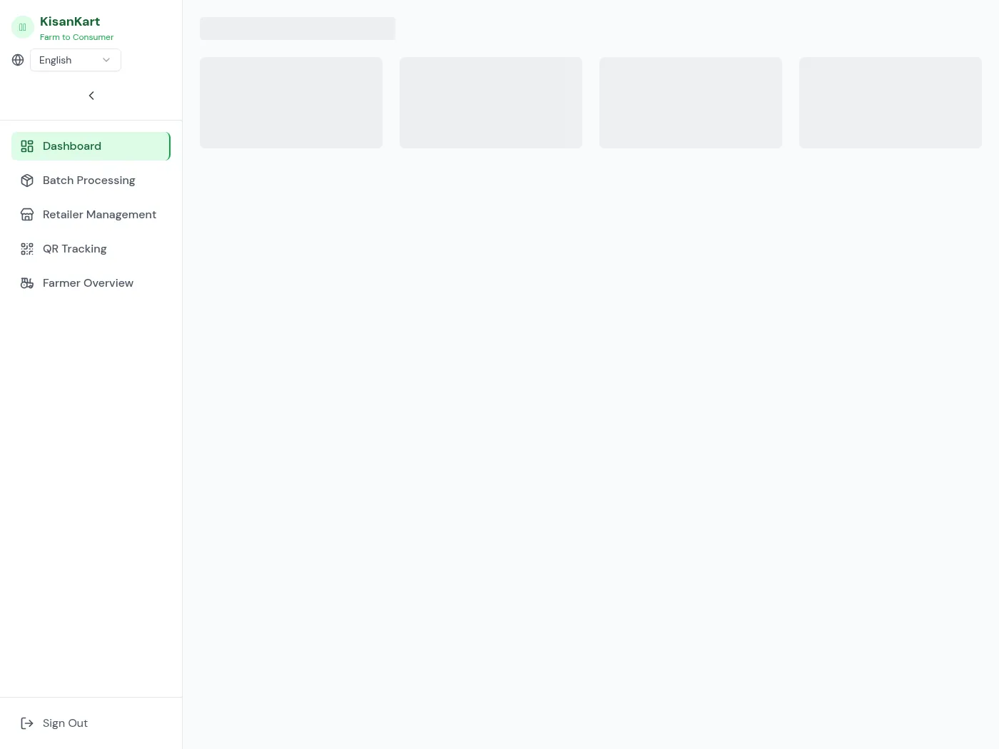 AgriSupply Chain Tracker: Streamlined Batch Processing and Retailer Management