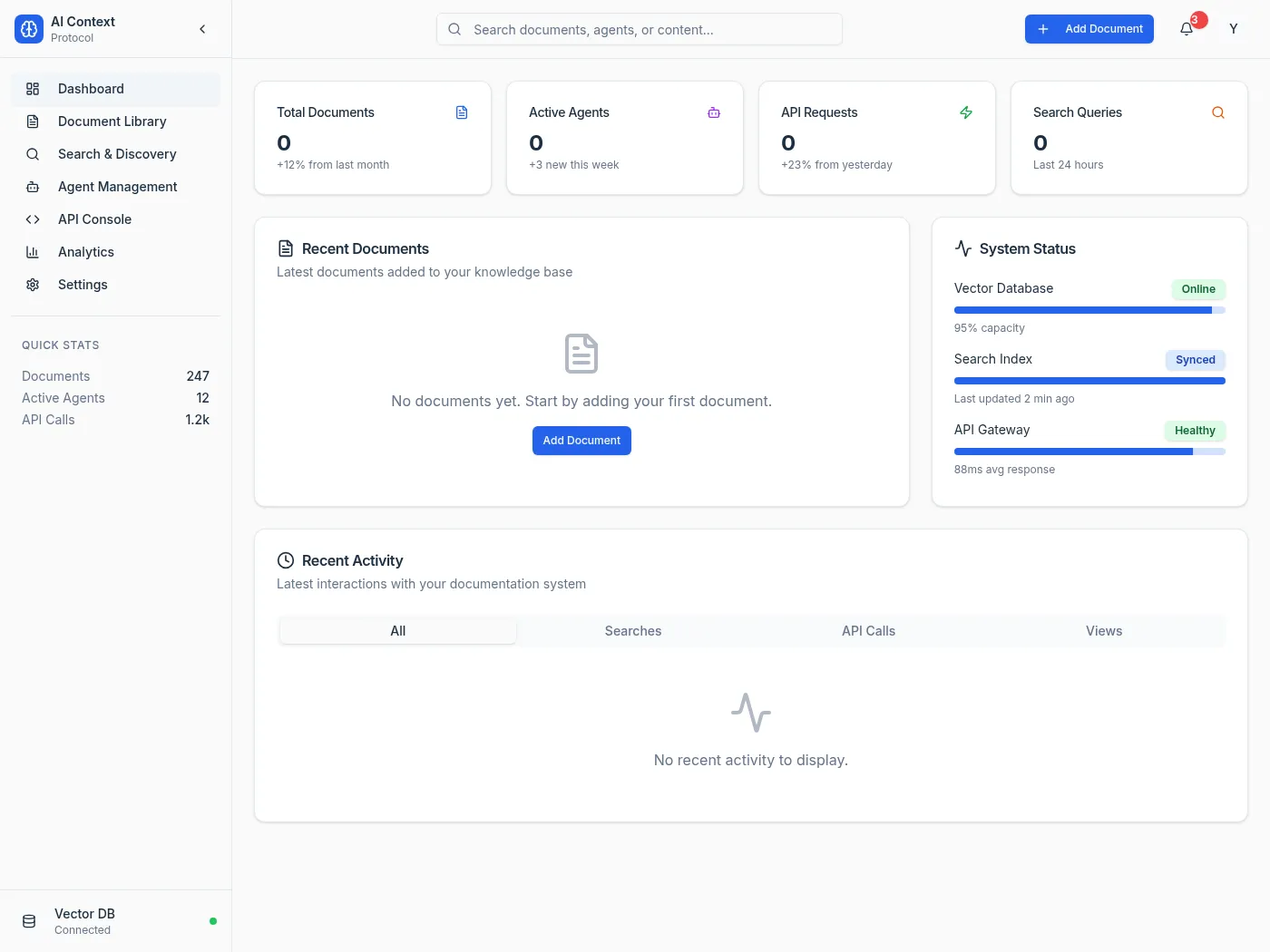 AI Agent Documentation Context Protocol System (Remix) (Remix)